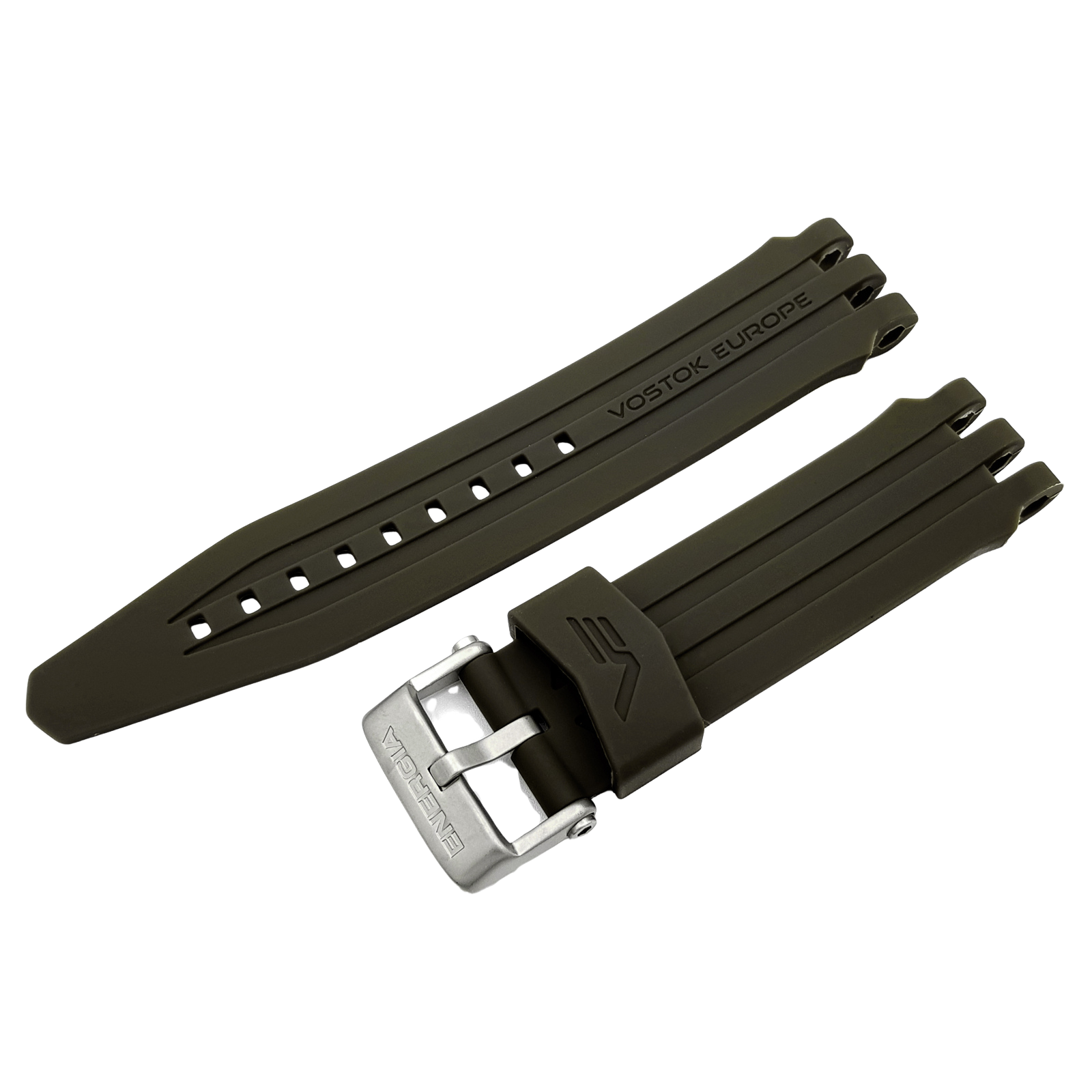 Energia シリコンストラップ※お取り寄せとなります。（ラグ幅26㎜ Ref.silicon_brown_284） – vostok-europe-jp