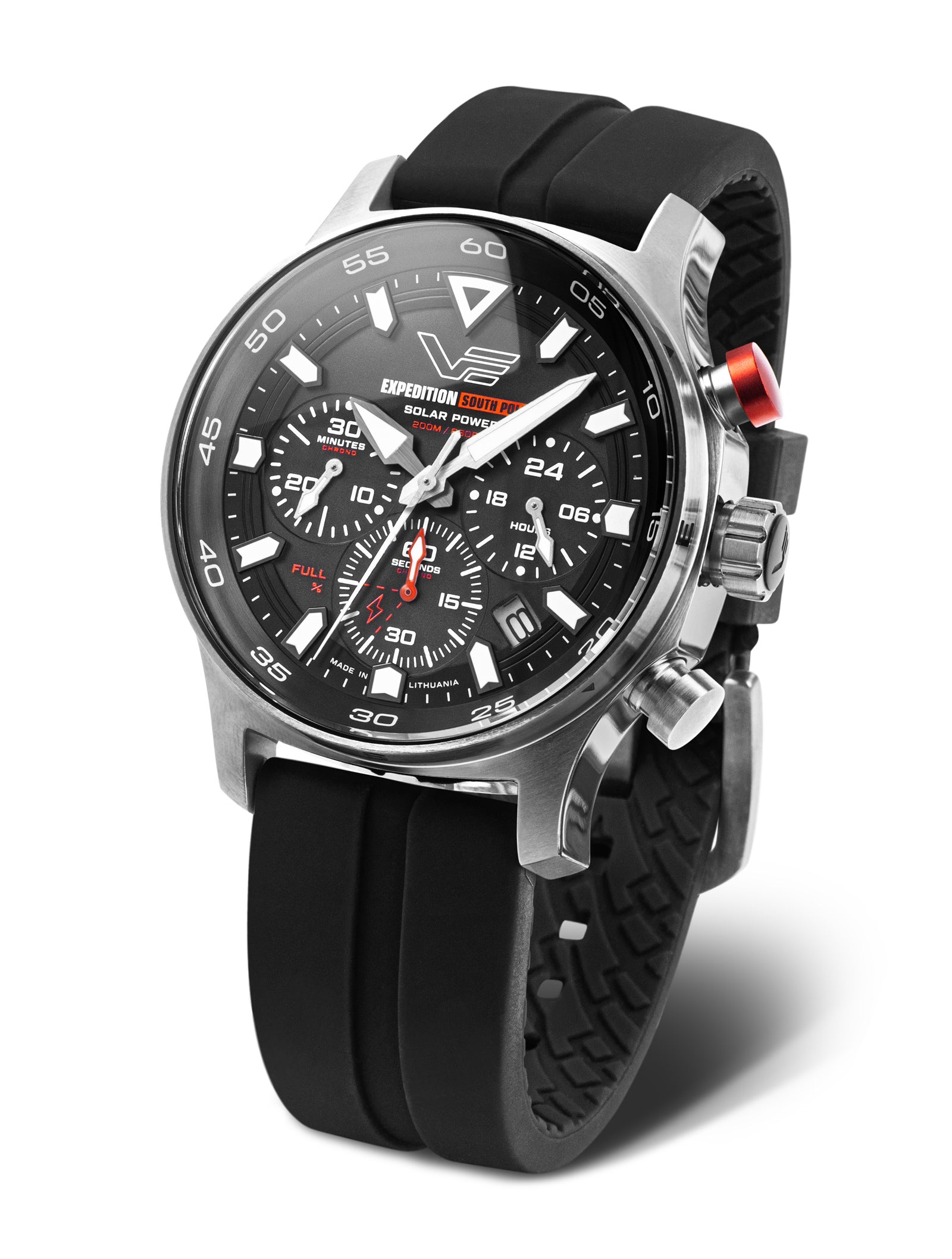 Expedition South Pole VR42-592A761 ※ブラックシリコンストラップモデル以外はお取り寄せとなります。 – vostok-europe-jp